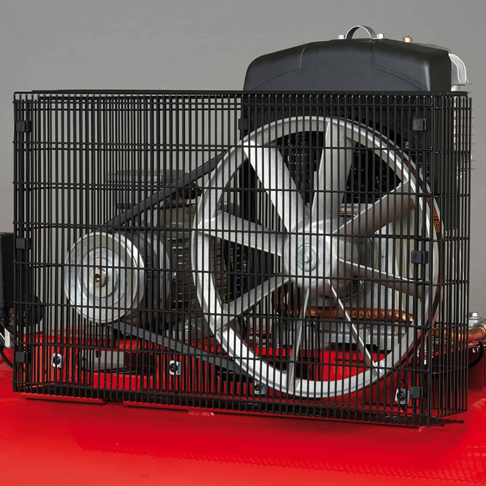 Professional two-stage belt compressor, ideal for heavy and continuous ... Professional two-stage belt compressor, ideal for heavy and continuous ...